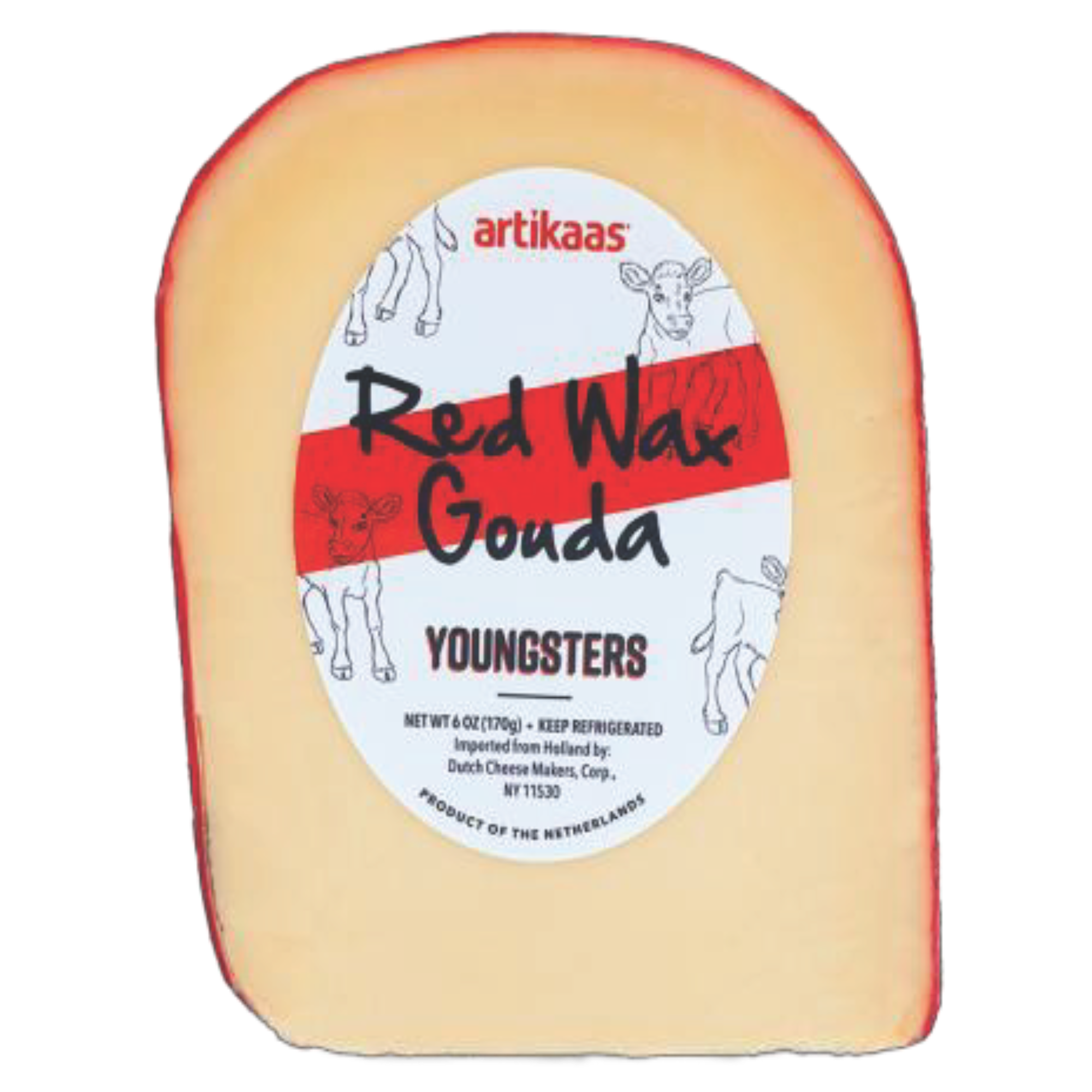 Youngsters Red Wax Gouda | ABC Provisions