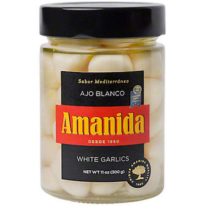 Amanida Whole Garlic Natural Flavor 320g Glass Jars | ABC Provisions